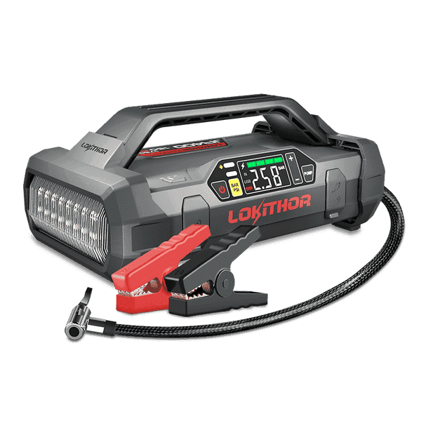 LOKITHOR JA400 Jump Starter with Air Compressor